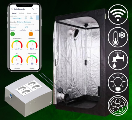 AutoGrow - Monitoramento e Automação para cultivo indoor