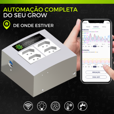 AutoGrow - Monitoramento e Automação para cultivo indoor
