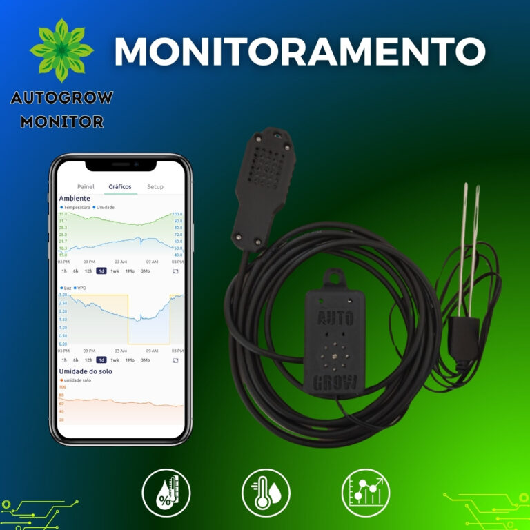 AutoGrow - Monitoramento e Automação para cultivo indoor